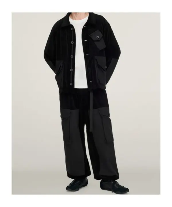 Y3 Velvet Corduroy Utility Blouson