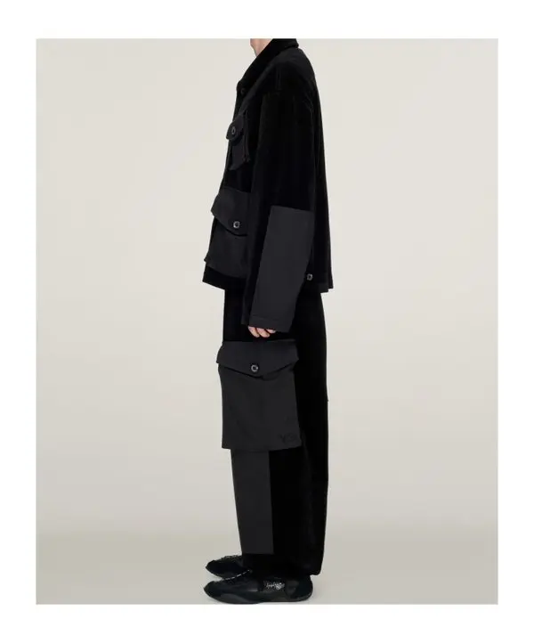 Y3 Velvet Corduroy Utility Blouson