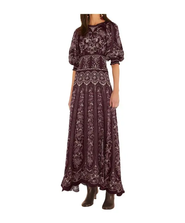 Farm Rio Puff Sleeve Dress - No