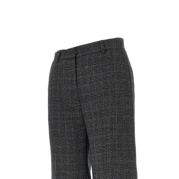 Max Mara Pacca Checked Straight-leg Pants