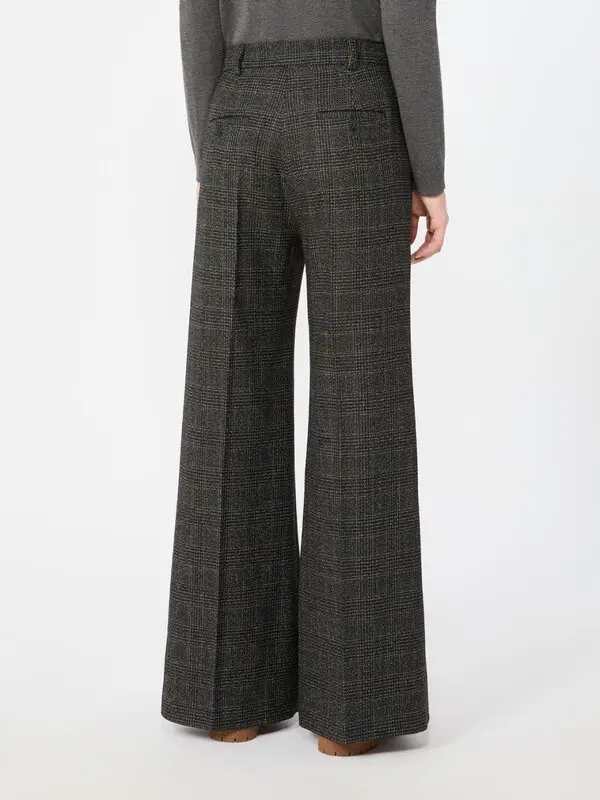 Max Mara Pantalone In Batavia Di Lana Antracite