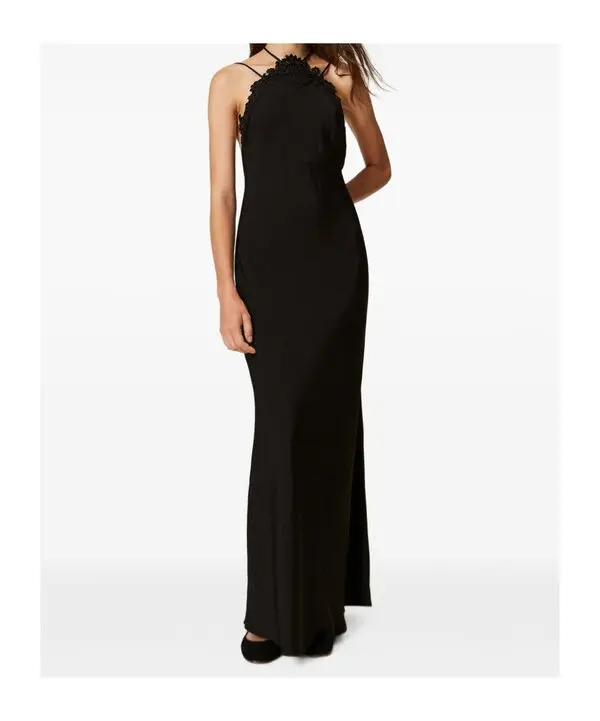 TWINSET Embroidered Long Skirt