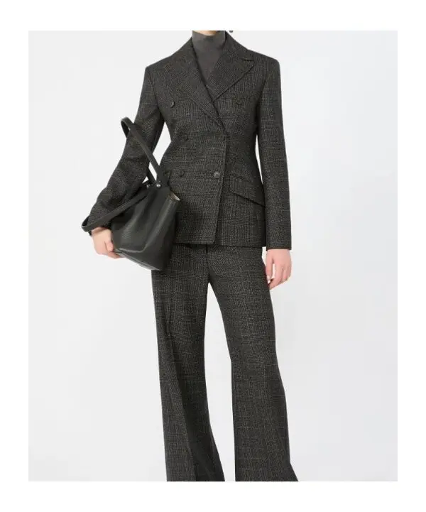 Max Mara Kiku Ribbed Turtleneck Sweater - Dark Grey