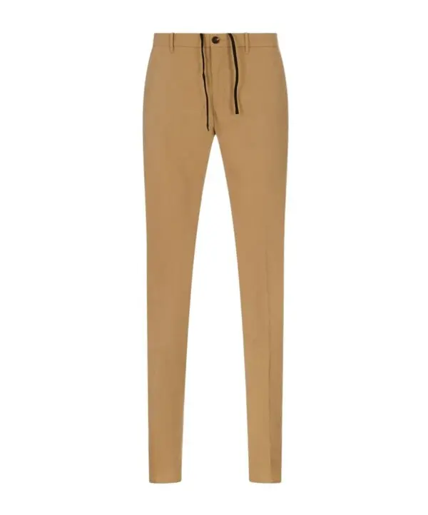 Incotex Teknotela Logo Patch Slim-fit Pants