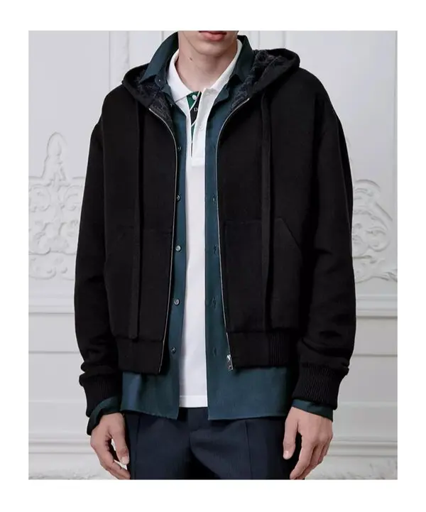 Dior Hooded Zip-up Jacket