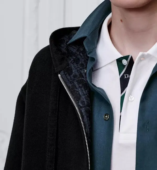 Dior Hooded Zip-up Jacket