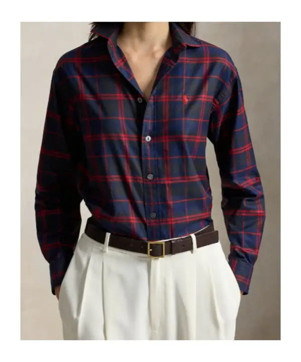 Polo Ralph Lauren Shirt With Plaid Pattern