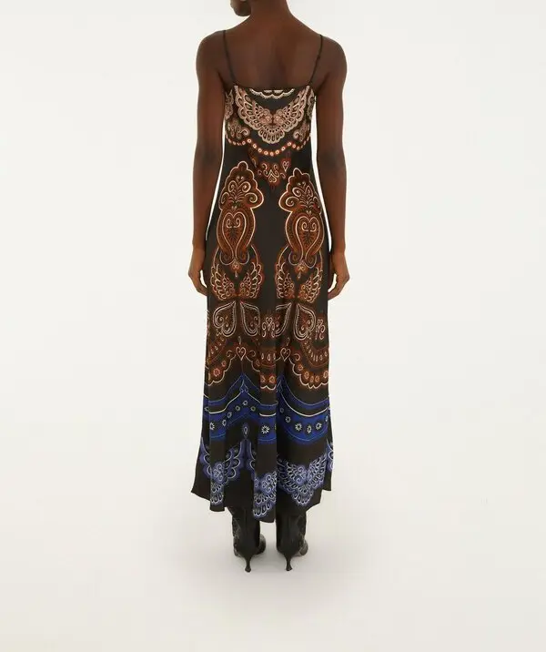 Farm Rio Sleeveless Camisole Maxi Dress