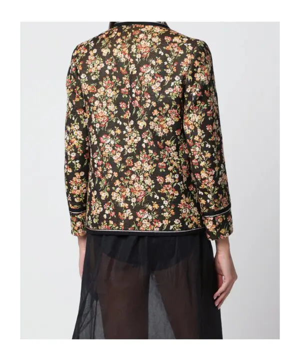 Dries Van Noten Floral Gobelin Blazer