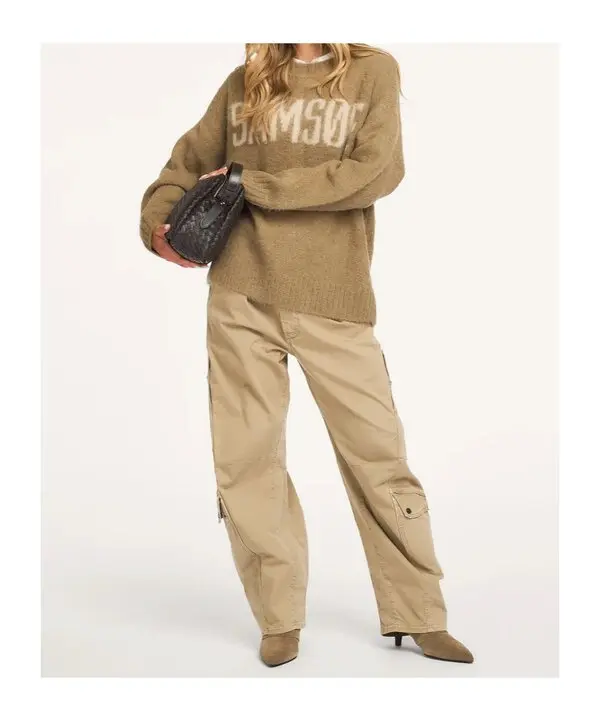 SAMSOE SAMSOE Crew Neck Straight Sweater