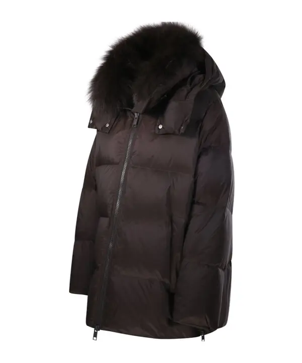 YVES SALOMON Long-sleeved Padded Jacket