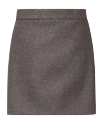 Max Mara Mxsacinoso Double Felt Mini Skirt