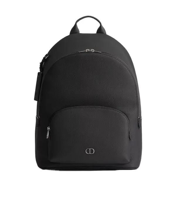 Dior Cd Icon Zipped Backpack - Black