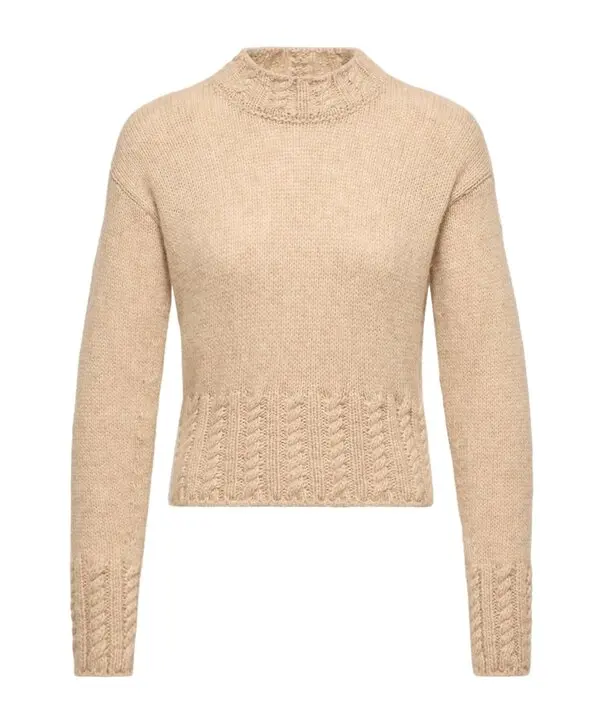 Moncler Alpaca Blend Polo Neck Jumper