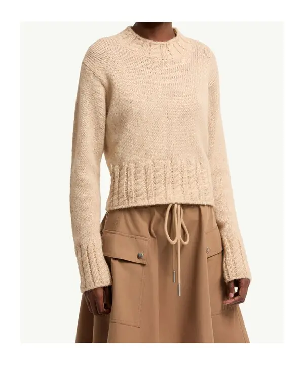 Moncler Alpaca Blend Polo Neck Jumper
