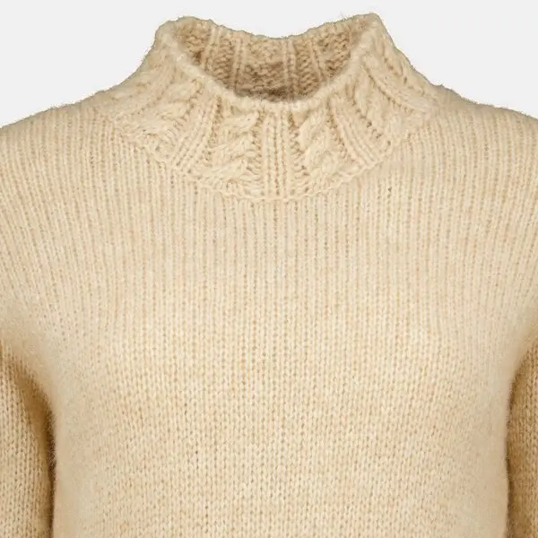 Moncler Ribbed Mock-neck Knitted Sweater