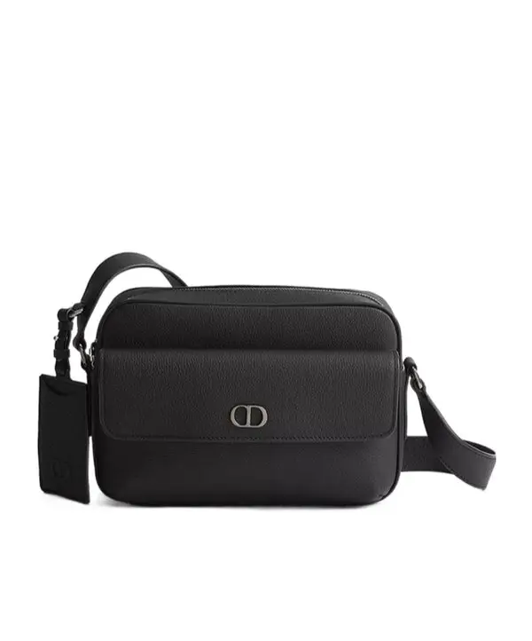 Dior Cd Icon Zipped Messenger Bag