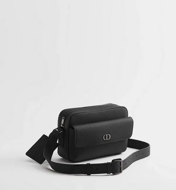 Dior Cd Icon Zipped Messenger Bag