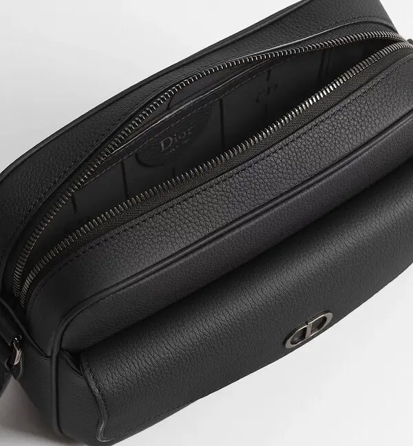 Dior Cd Icon Zipped Messenger Bag