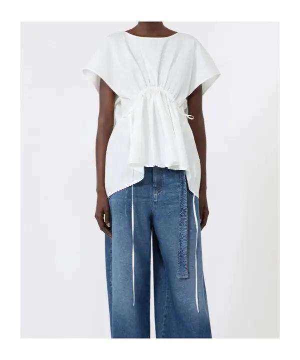 Max Mara Cotton Poplin Blouse