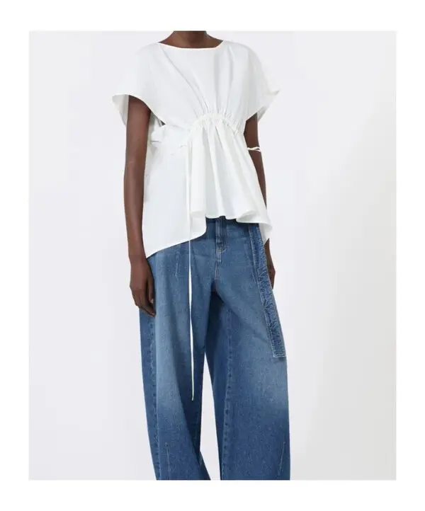 Max Mara Cotton Poplin Blouse