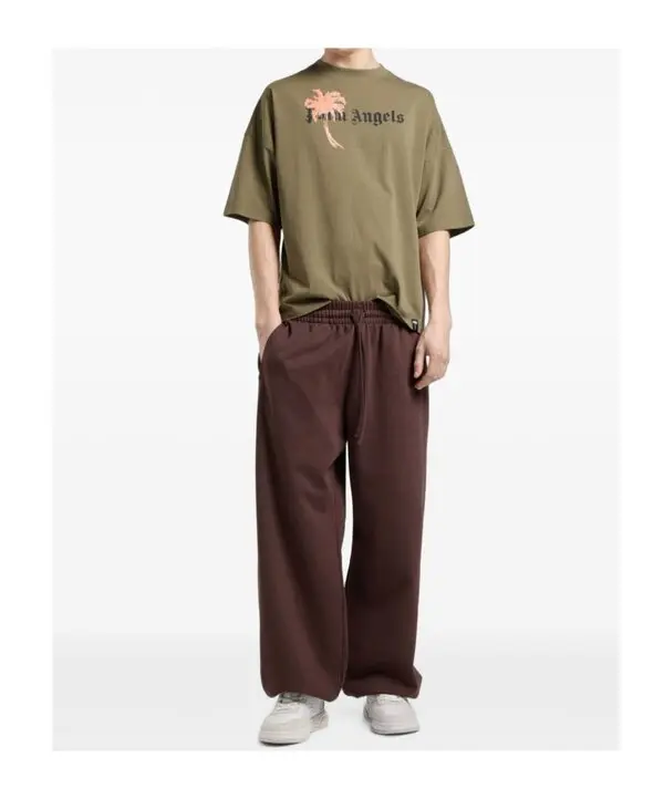 Palm Angels Crew-neck Printed T-shirt