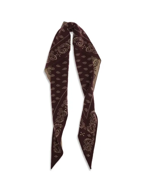 Guest In Residence The Wild Rag Scarf - Brown
