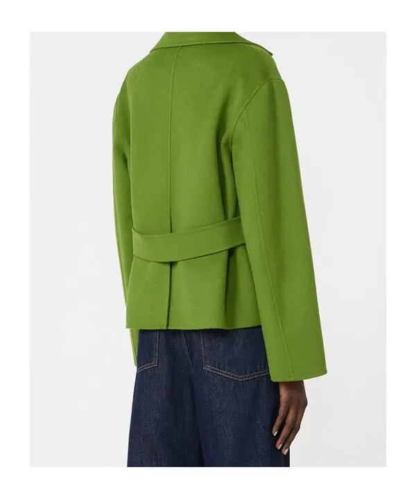 Max Mara Double Wool Cropped Jacket