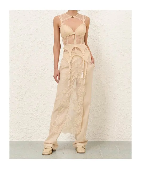Zimmermann Valiant Lace Wrap Pant
