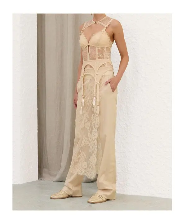 Zimmermann Valiant Lace Wrap Pant