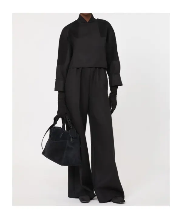 Max Mara Wool Flannel Blouse