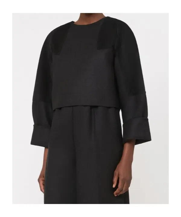 Max Mara Afa Crewneck Blouse - Dark Grey