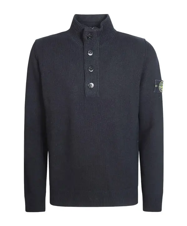 Stone Island Turtleneck Knit Top