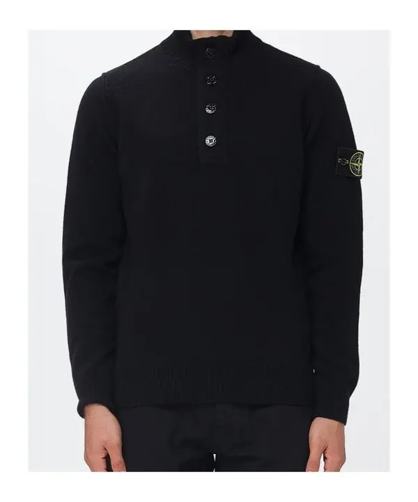 Stone Island Turtleneck Knit Top