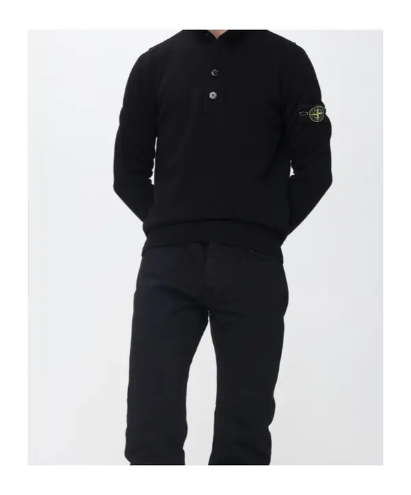 Stone Island Turtleneck Knit Top