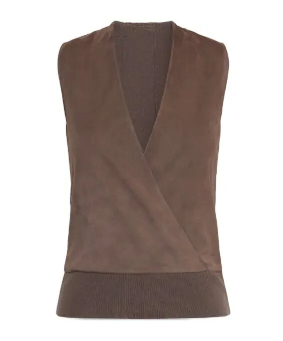 Max Mara Wool And Cashmere Yarn Gilet
