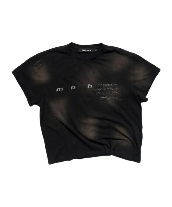 MISBHV Faded-print T-shirt