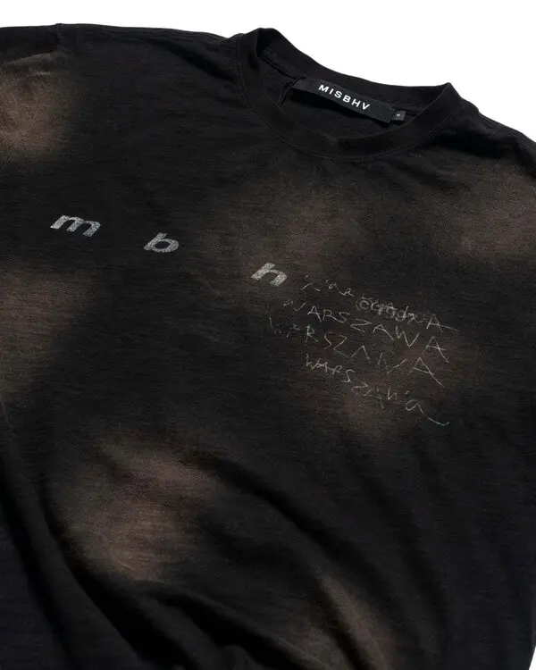 MISBHV Faded-print T-shirt