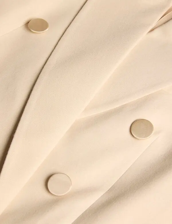 Zimmermann Lace-trim Double-breasted Blazer