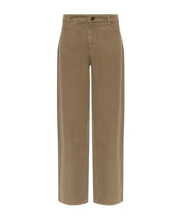Christopher Esber Straight-leg Jeans With Belt Loops