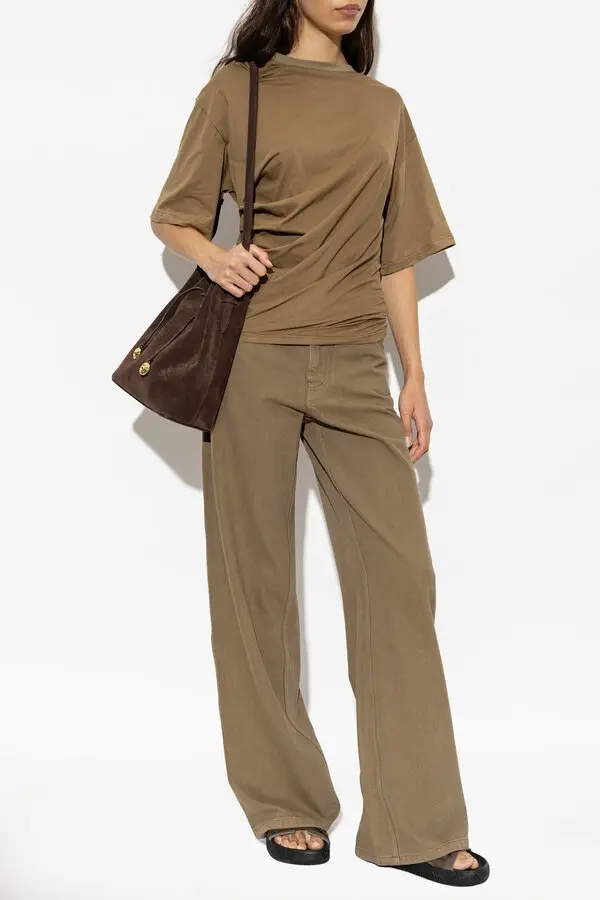 Christopher Esber Straight-leg Jeans With Belt Loops