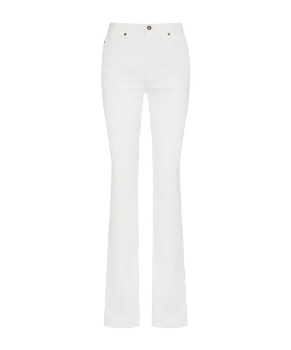 TOM FORD Straight-leg Casual Trousers - White
