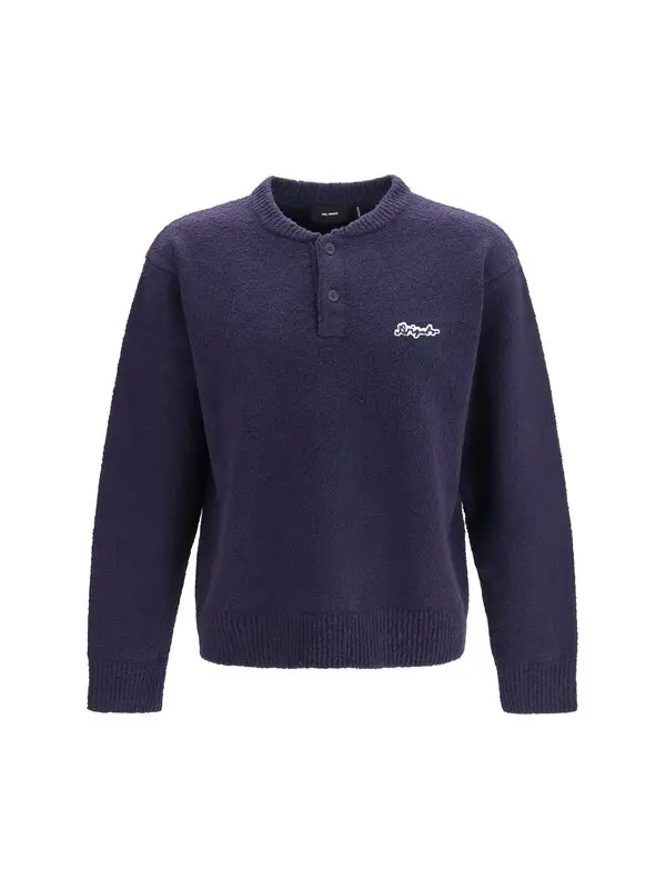 Axel Arigato Tag Crewneck Sweater - Blue