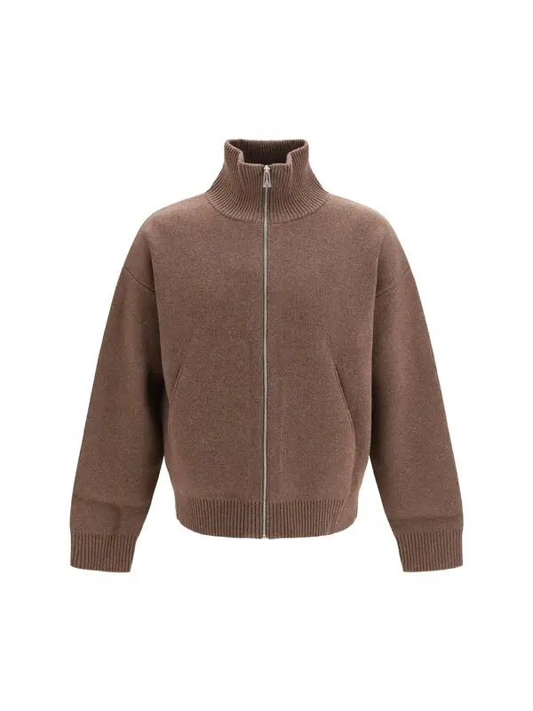 Axel Arigato Core Wool Zip-up Sweater