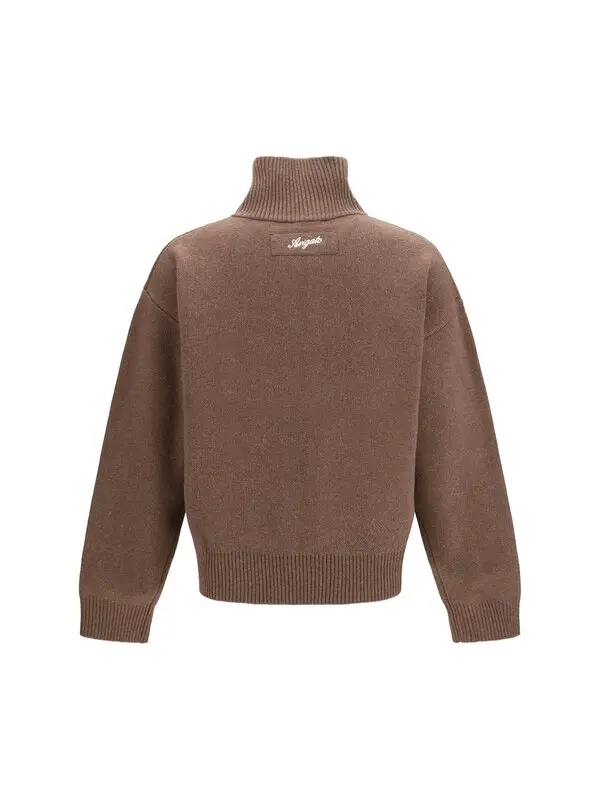Axel Arigato Core Wool Zip-up Sweater