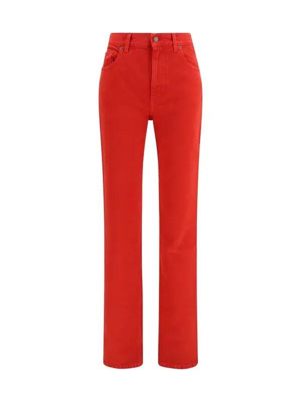 Chloé Cotton Denim Pants