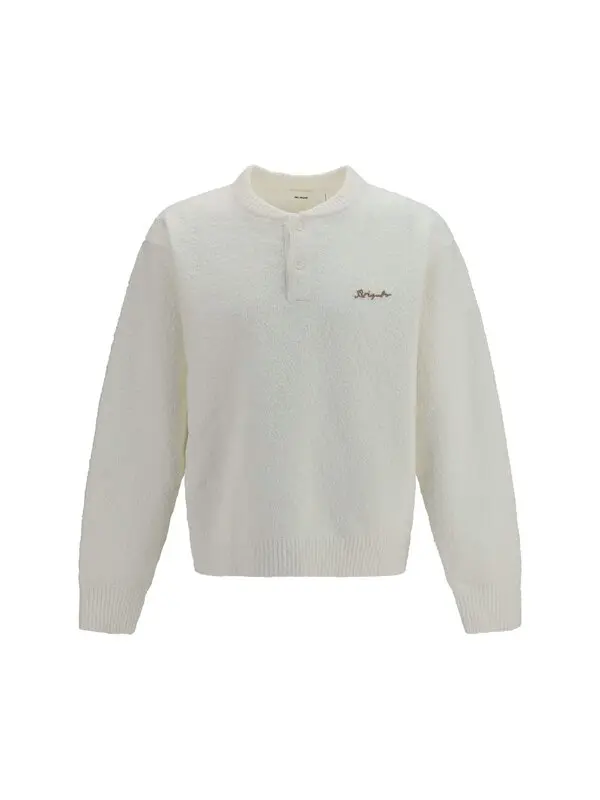Axel Arigato Tag Crewneck Sweater - White