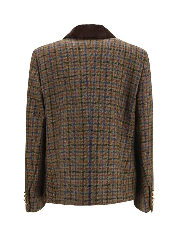 BLAZÉ MILANO Blazè Milano Blazer Shelley In Wool Blend Tweed - Multicolor