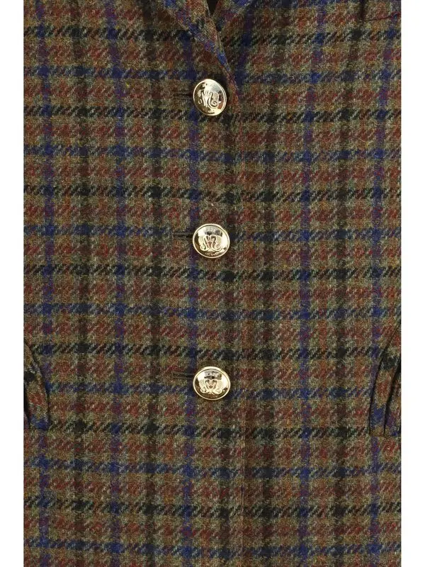 BLAZÉ MILANO Blazè Milano Blazer Shelley In Wool Blend Tweed - Multicolor