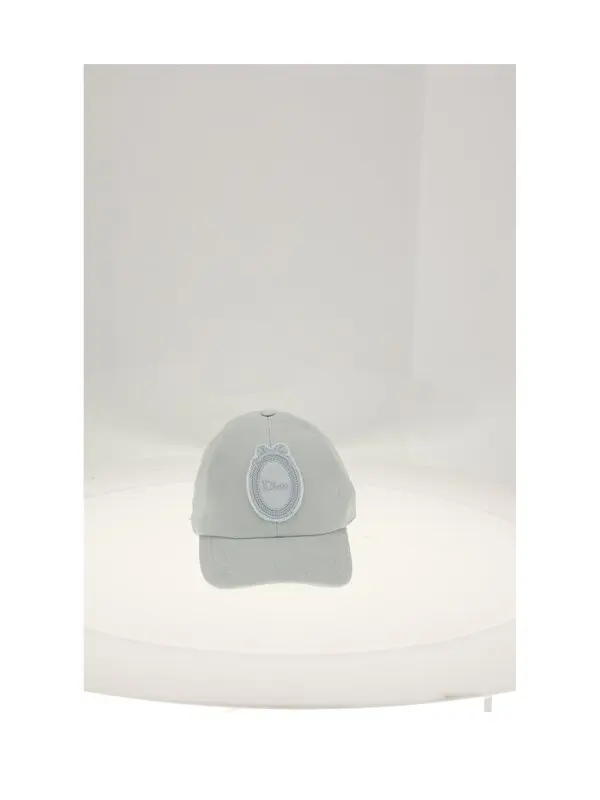 Dior Hat D Player Medallion Denim - Blue